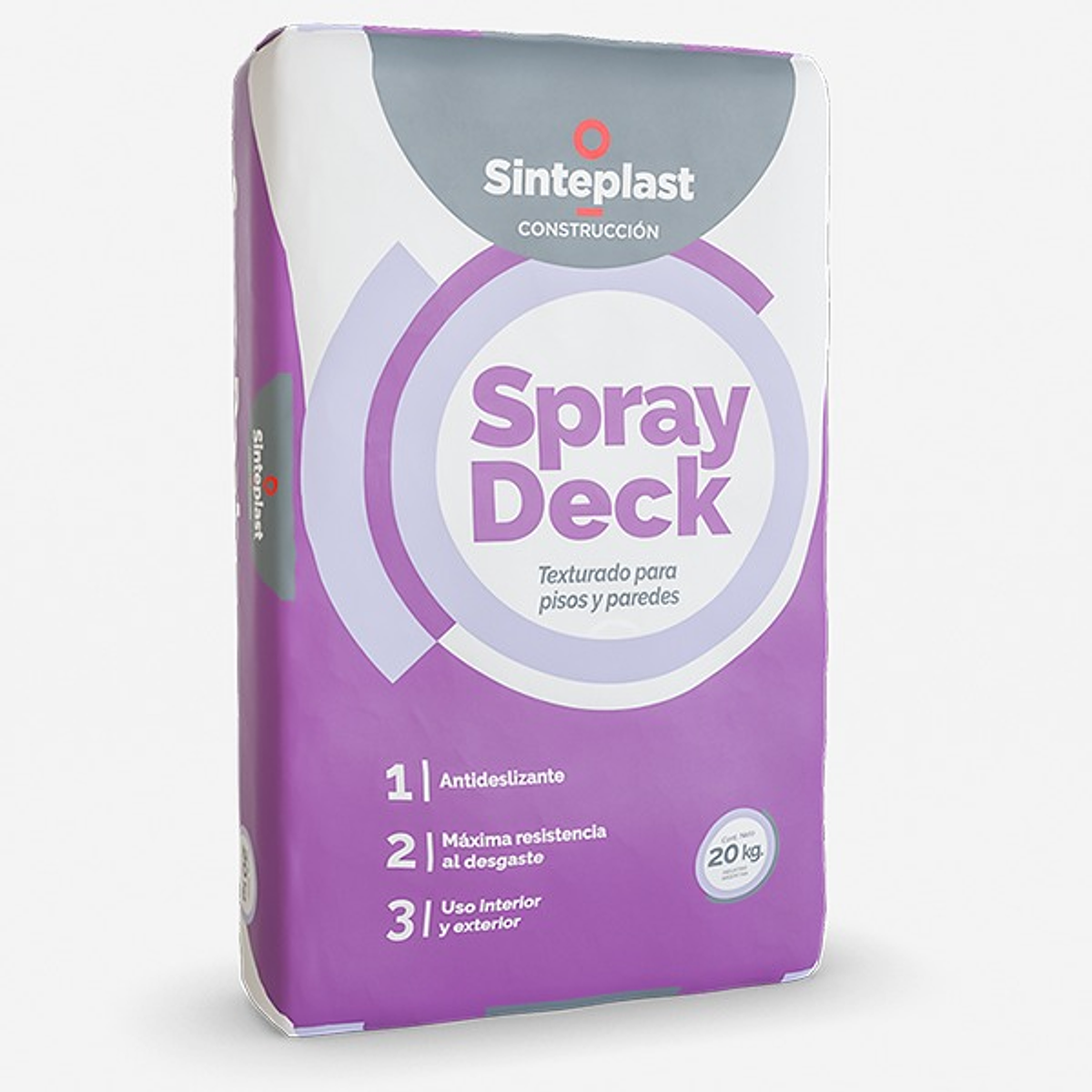 SINTEPLAST SPRAY DECK NEGRO 20KG