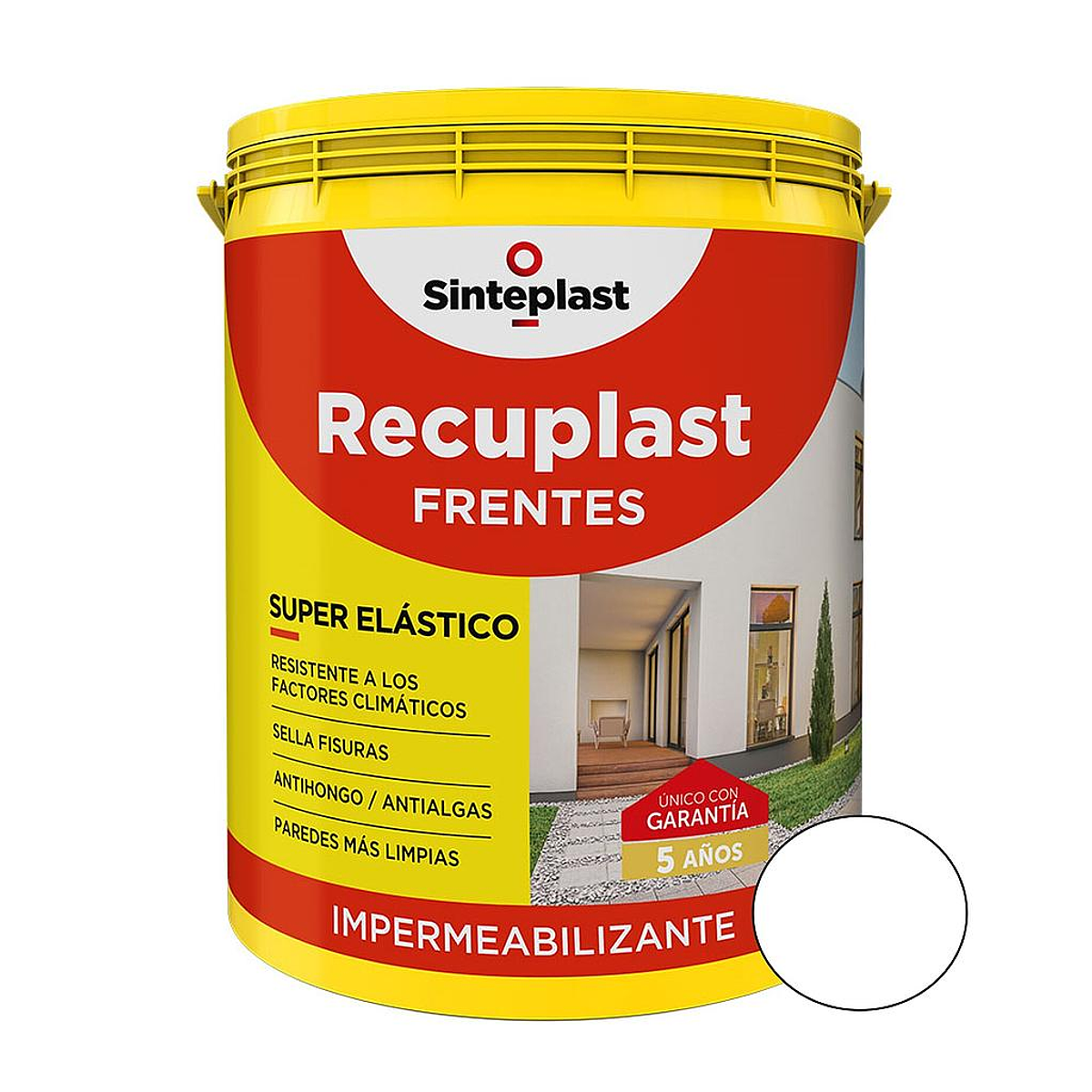 SINTEPLAST RECUPLAST FRENTE BLANCO 4LT