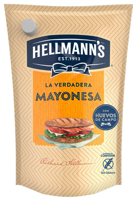 Mayonesa Regular Doypack 670 Gr. Hellmanns