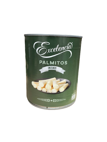 Palmitos Enteros 800 Gr Excelencia