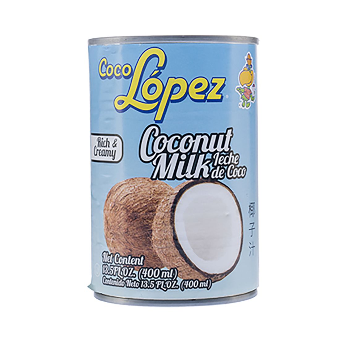 Leche De Coco 400 Ml Lady Coconut