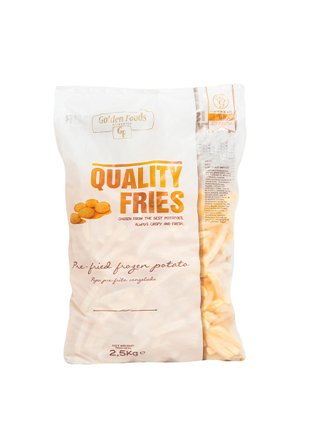 Papas Pref. 10 mm 2,5 Kg Quality Fries