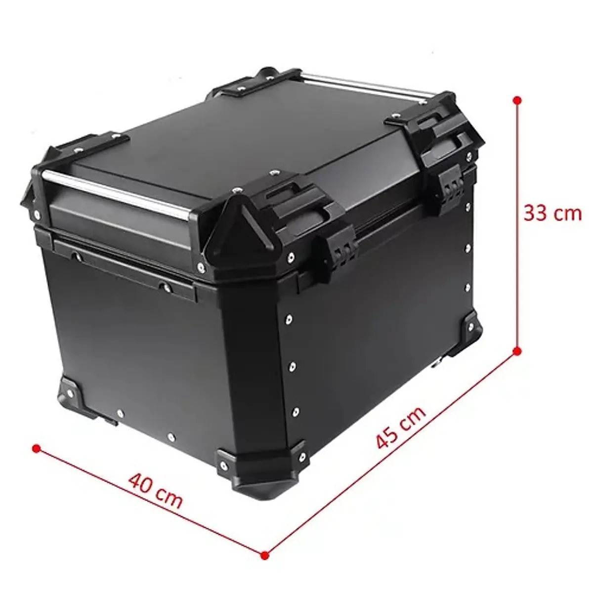 TOP CASE 45 LTS ALUMINIO | BARRERA MOTOS