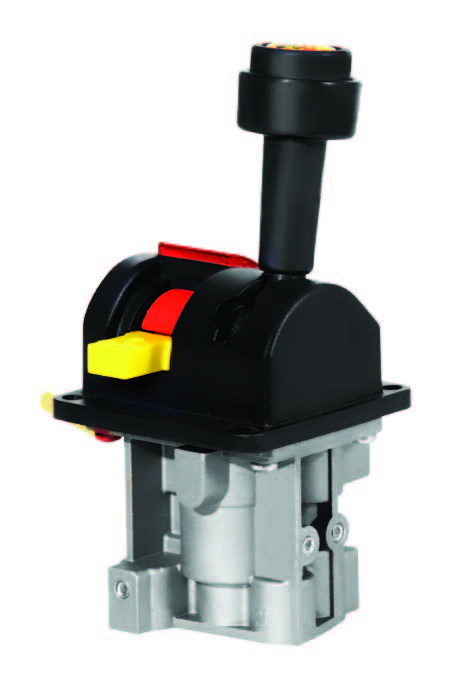 Válvula Neumática Joystick C/Tecla PTO