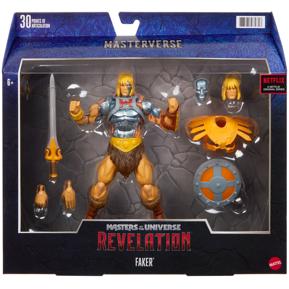 Faker (Masters of the Universe: Revelation) Masterverse Delu