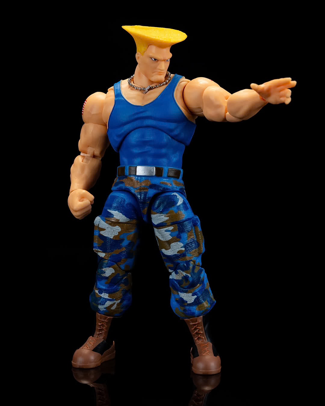 (Preventa) Guile Blue Player 2 - Jada Toys Exclusive