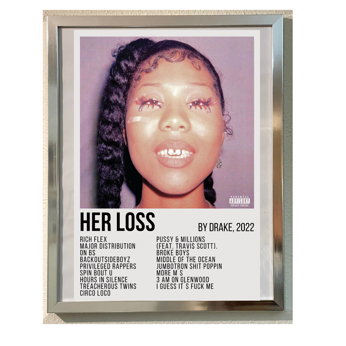 Poster en Cuadro HER LOSS DRAKE