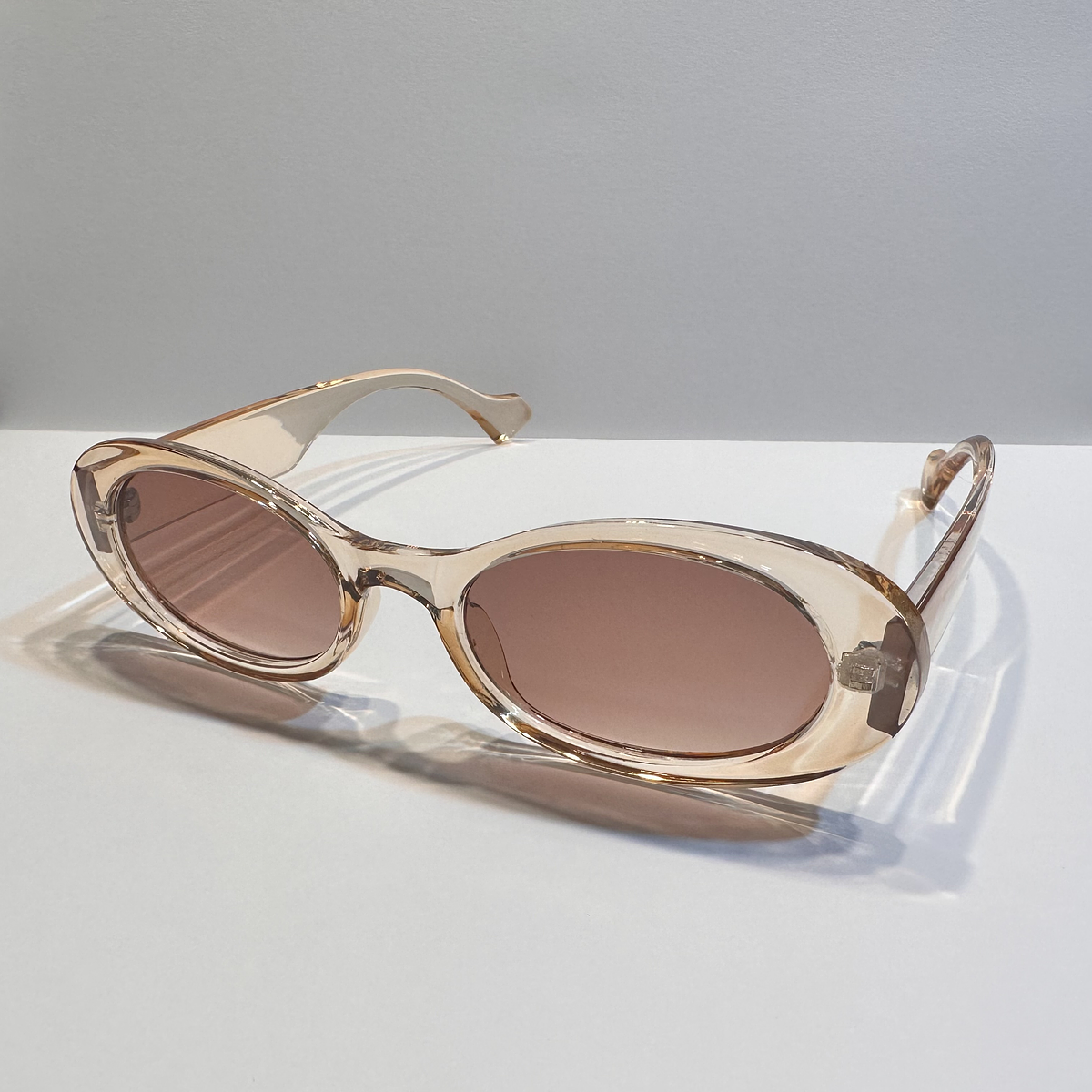 Lente Rosa cristal negro