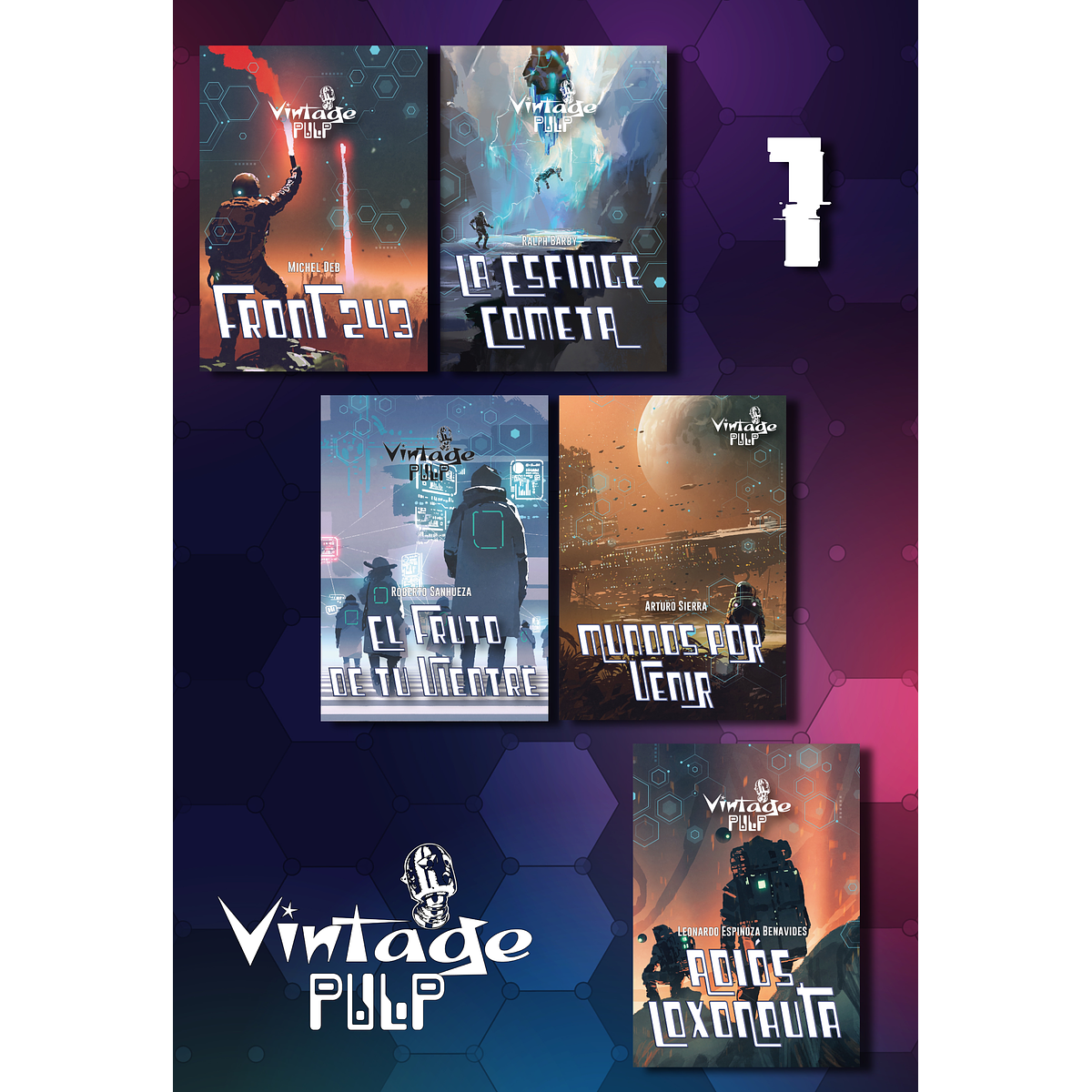 Vintage Pulp - Pack 1