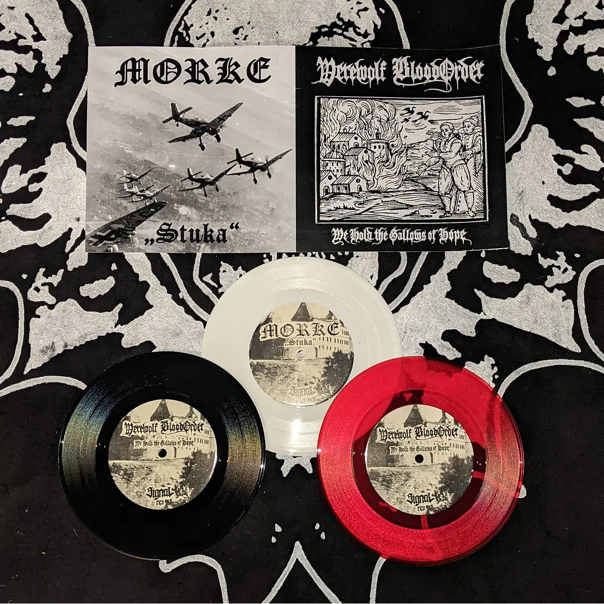 WEREWOLF BLOODORDER / MORKE - Wolves Of Hatred & War ...