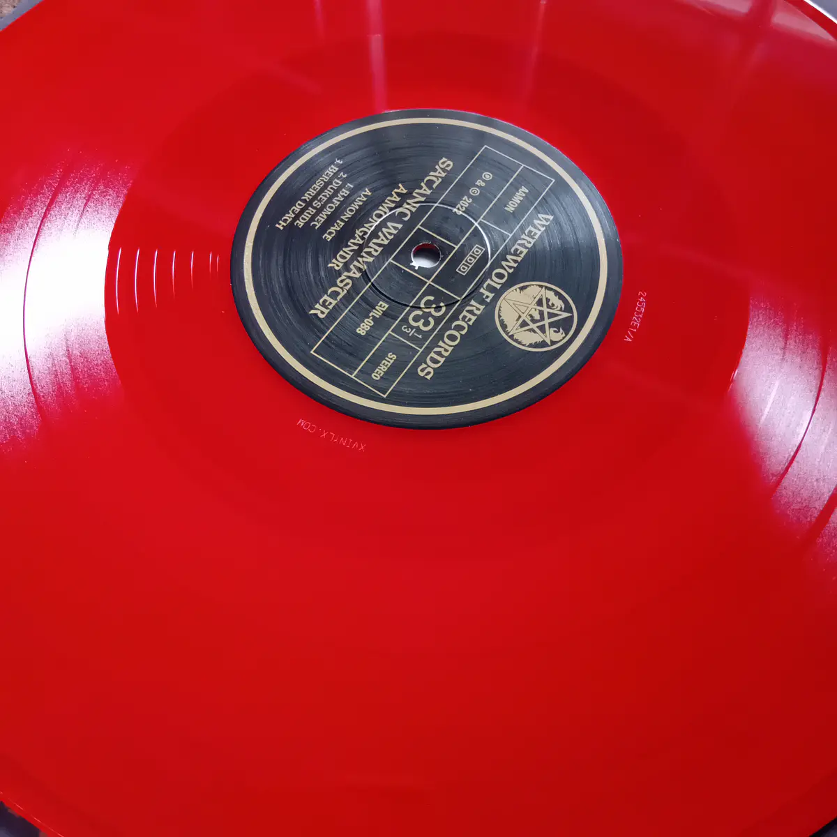 Satanic Warmaster - Aamongandr - LP