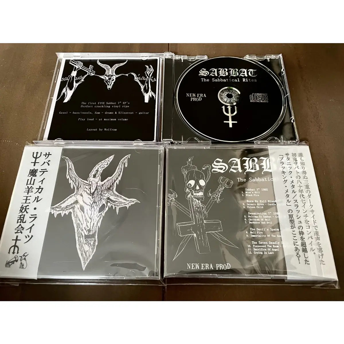 Sabbat - Sabbatical Rites - CD