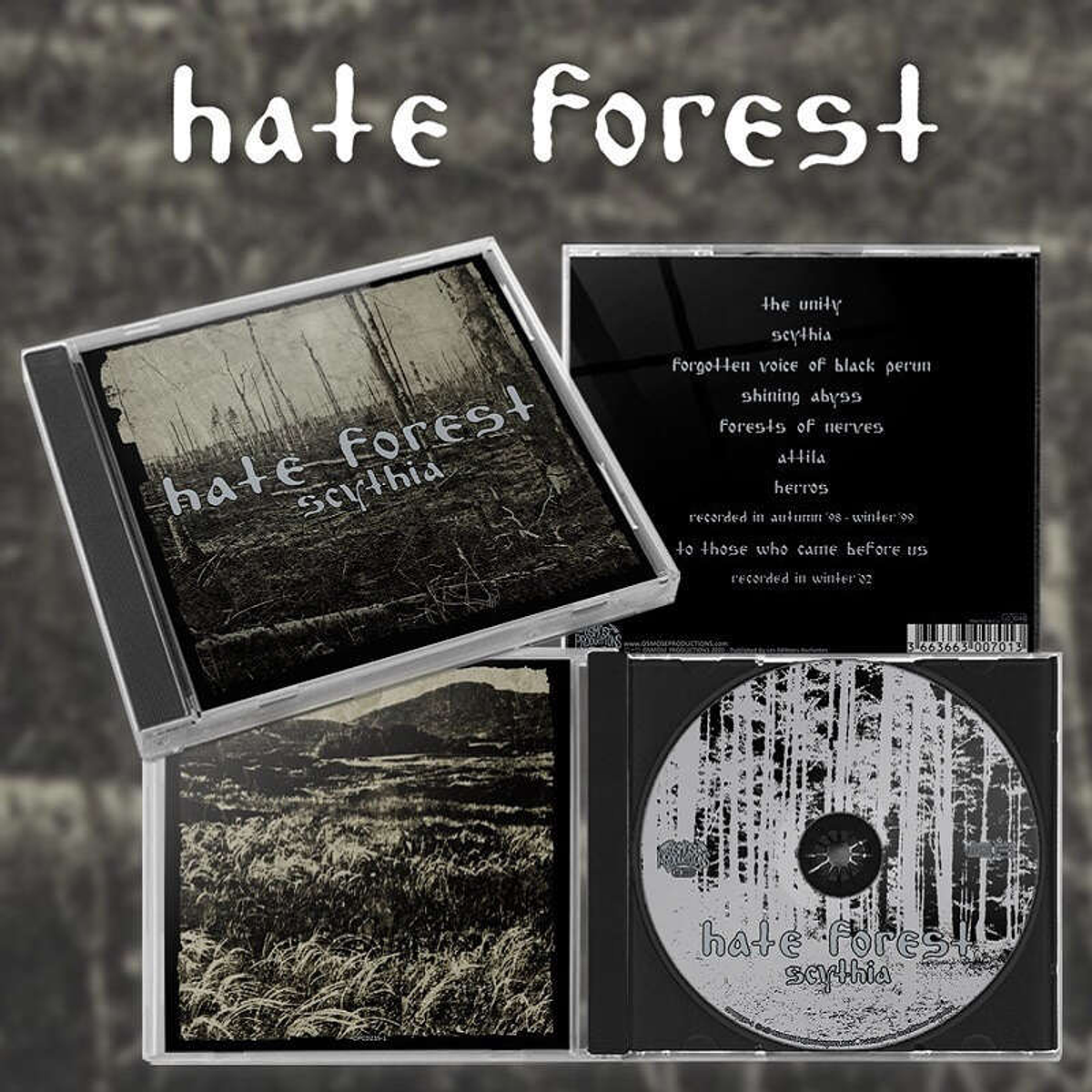 HATE FOREST - Scythia - CD