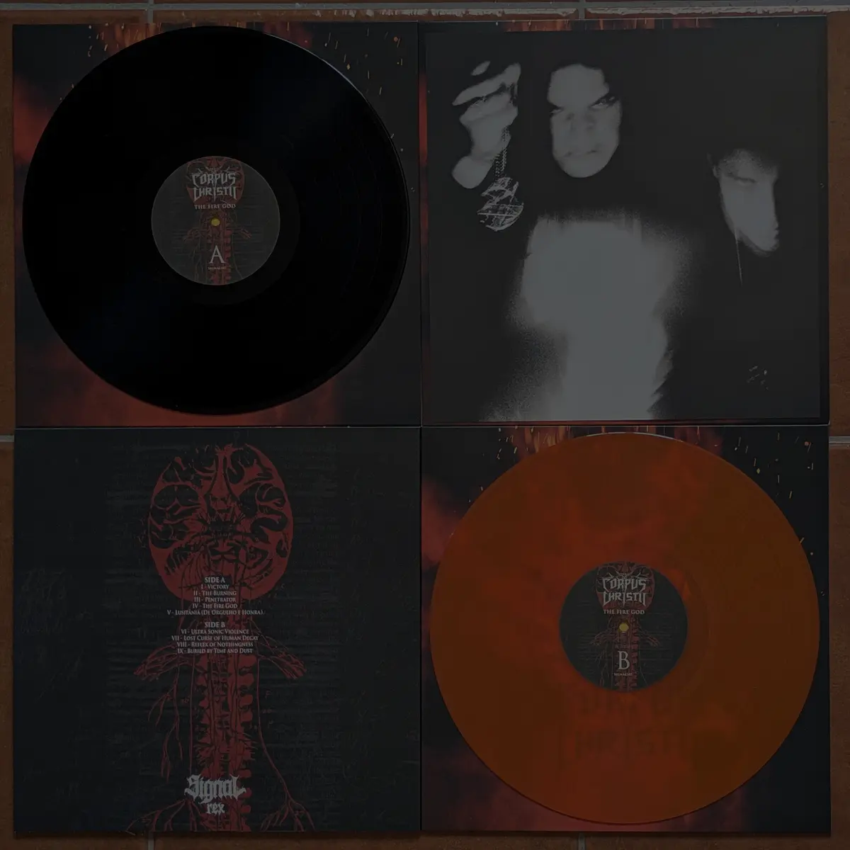 CORPUS CHRISTII - The Fire God - LP [BLACK]