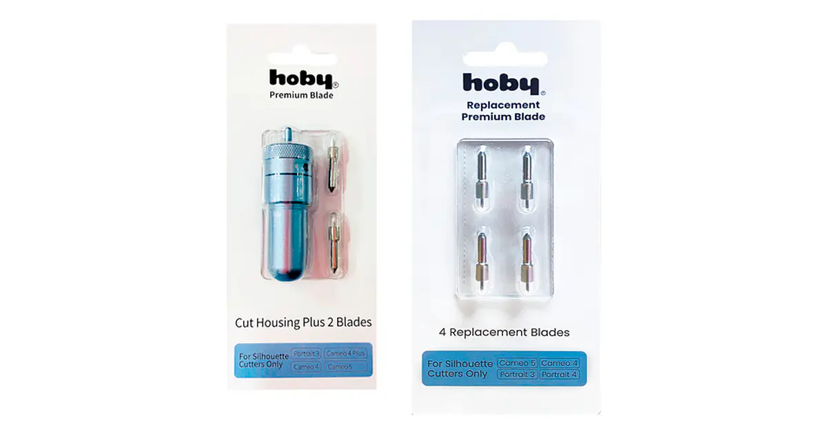 Cuchilla Premium Hoby Para Silhouette Cameo + 4 Repuestos