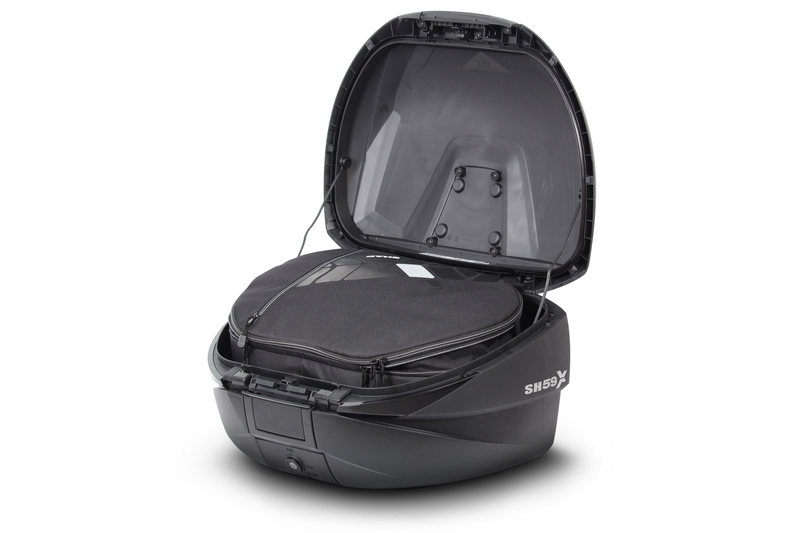 Top Case SHAD SH59X Expansível Preto