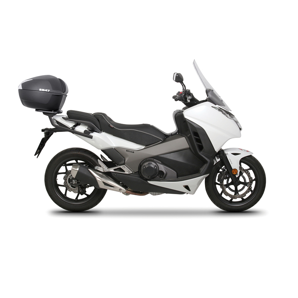 Top Case SHAD SH47 Retrorrefletor Branco