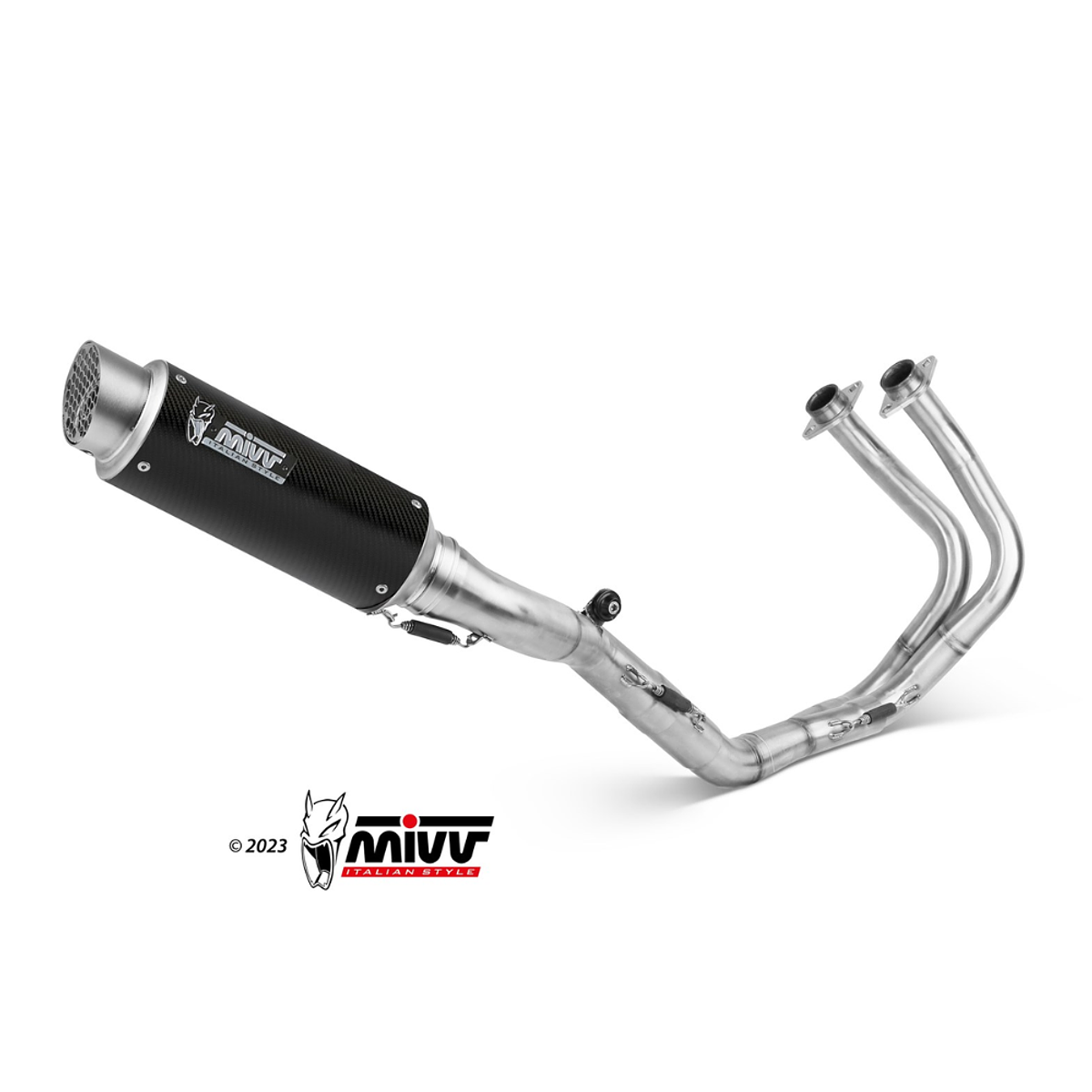 Escape MIVV GP Pro Preto Kawasaki Ninja 650