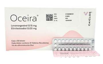 Anticonceptivo Oral Oceira-Levonogestrel 0.15 mg + Etinilest