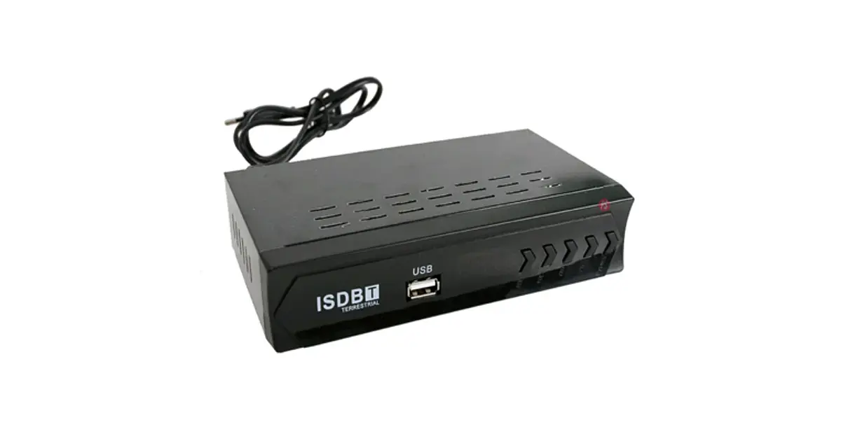 Decodificador Digital ISDB-T Full HD – 1080P, USB, PVR ,HDMI