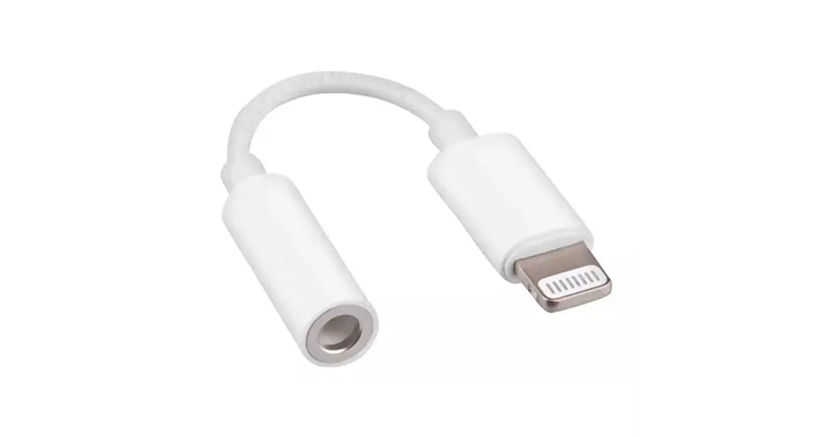Adaptador lightning a plug 3.5 mm audio de calidad
