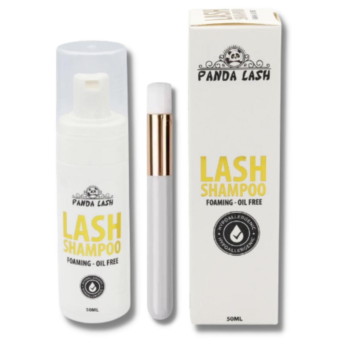 Lash shampoo Hipoalargénico con Lash Brush Pandalash Para Pe