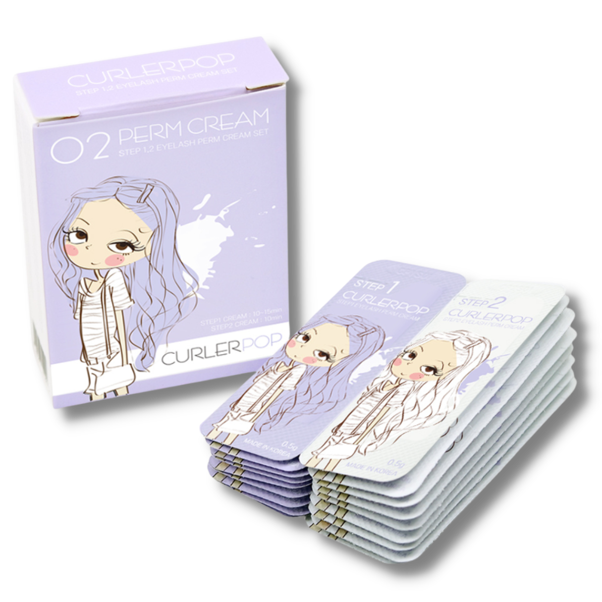 Perm Cream Curlerpop Pasos #1 y #2 Para Lifting y Ondulación