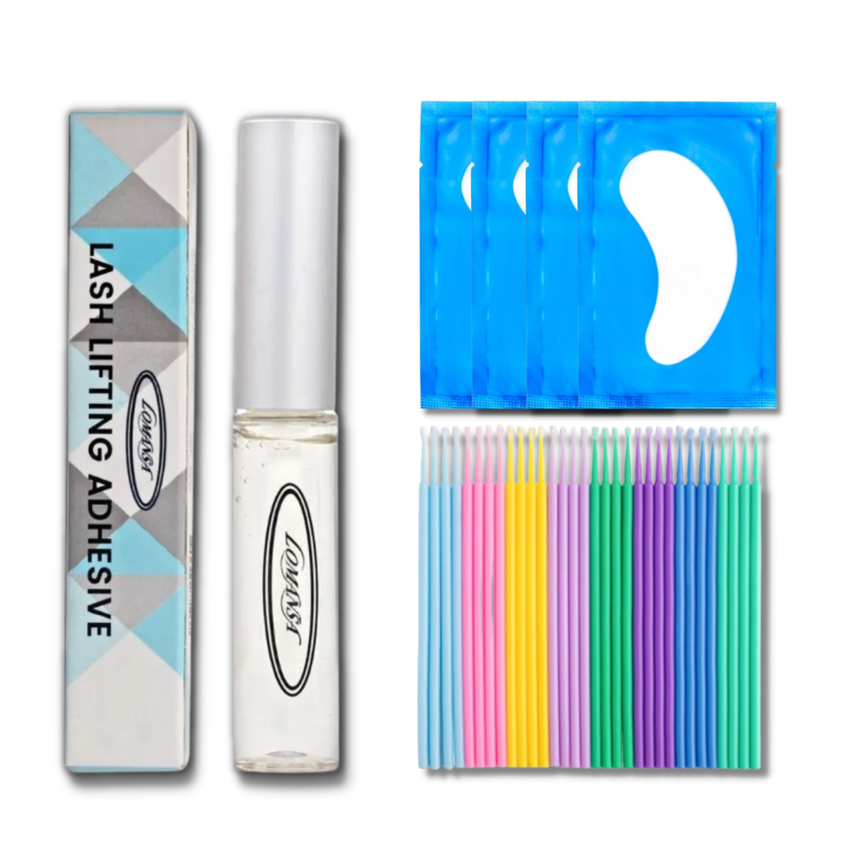 Kit 3 Pasos Lomansa para Lifting y Ondulación De Pestañas