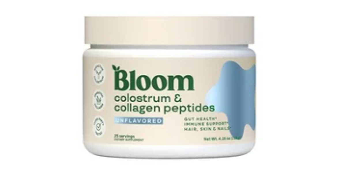 Bloom Colostrum & Collagen Péptidos en Polvo PREVENTA