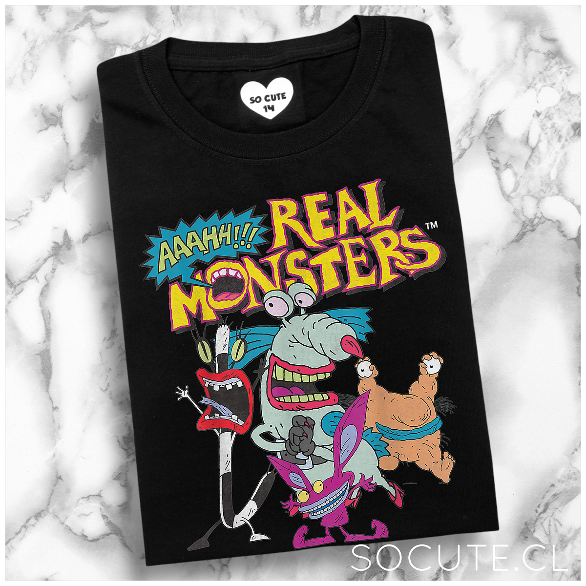 POLERA REAL MONSTERS
