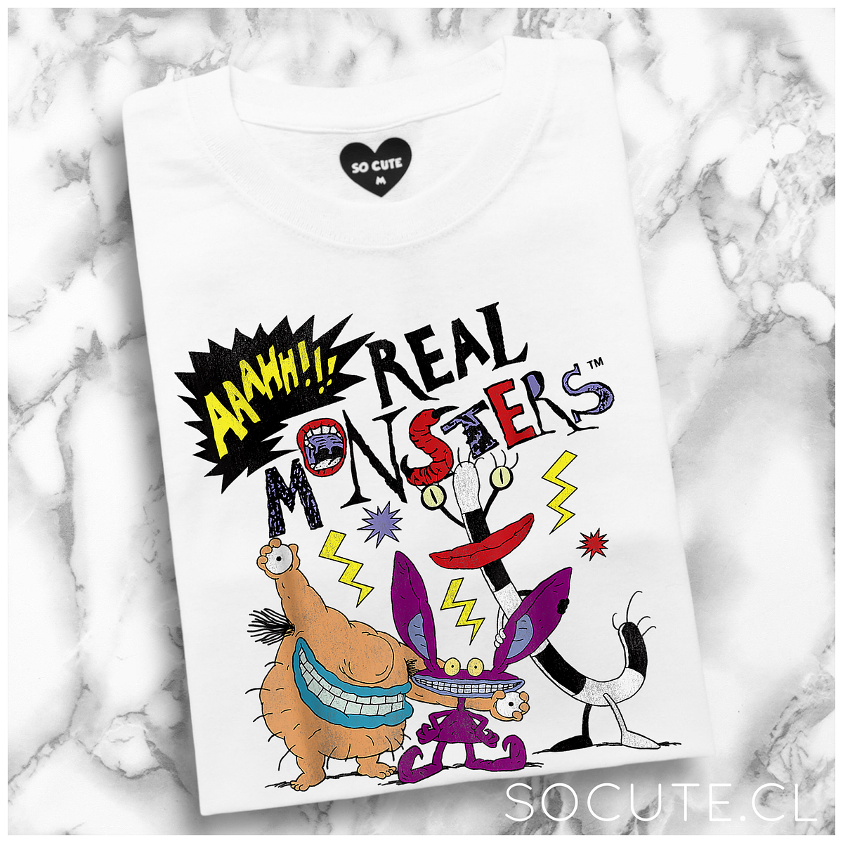 POLERA REAL MONSTERS