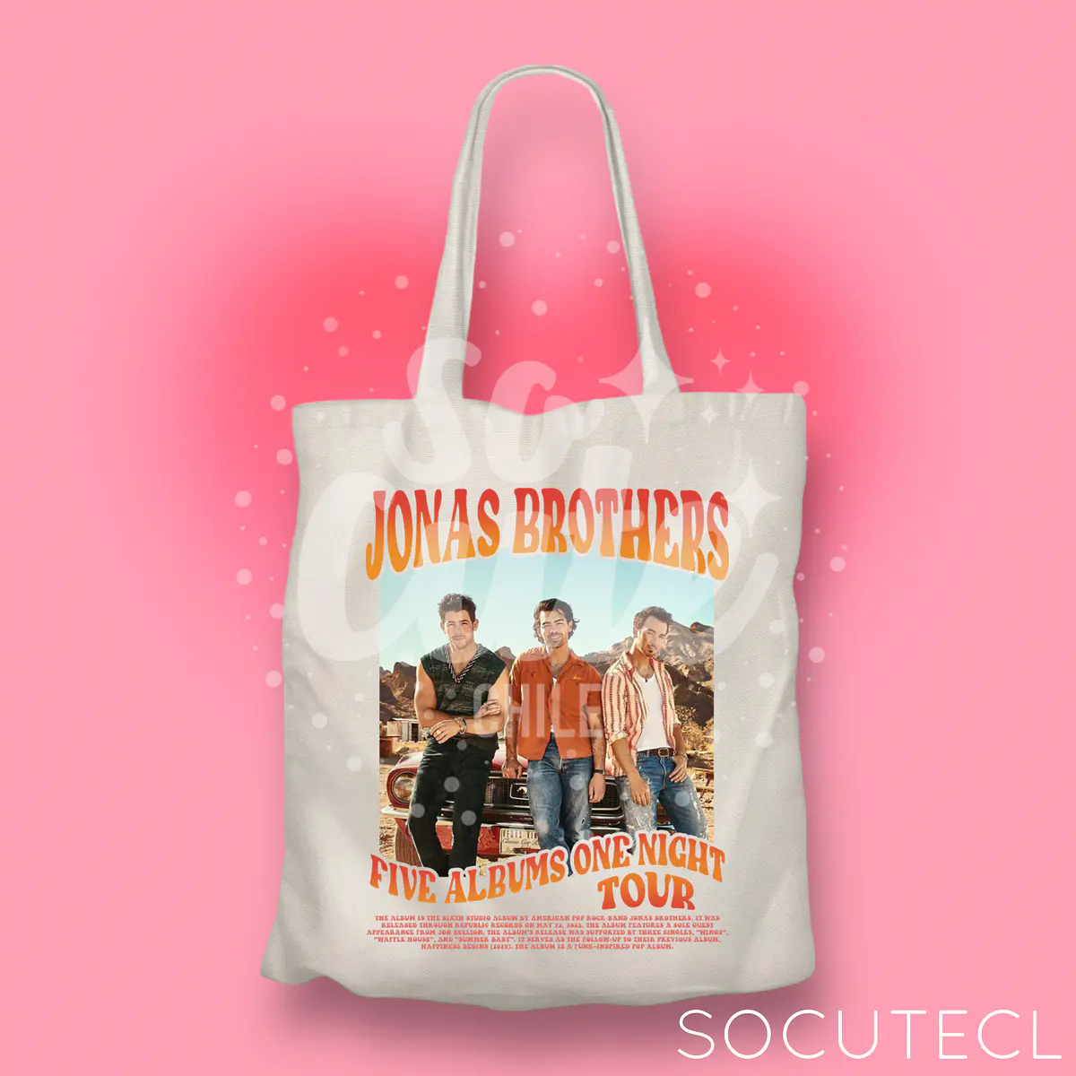 TOTE BAG JONAS BROTHERS