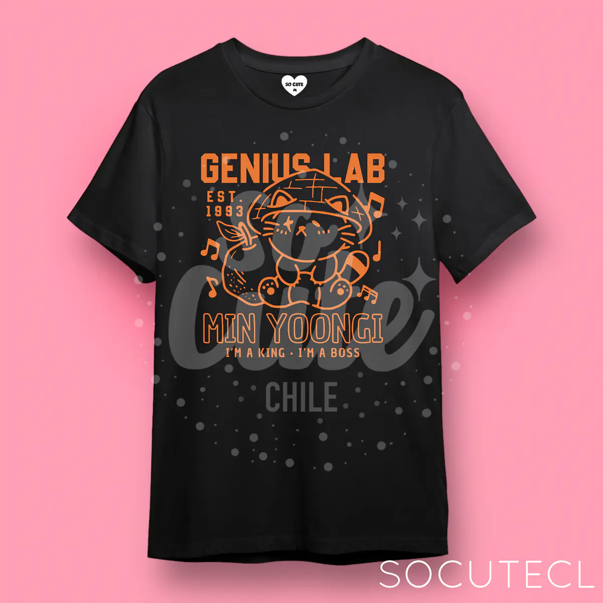 POLERA GENIUS LAB MIN YOONGI / SUGA BTS