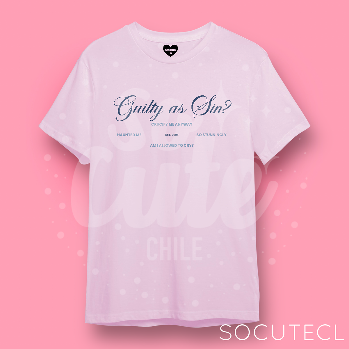 POLERA TAYLOR SWIFT GUILTY AS SIN?