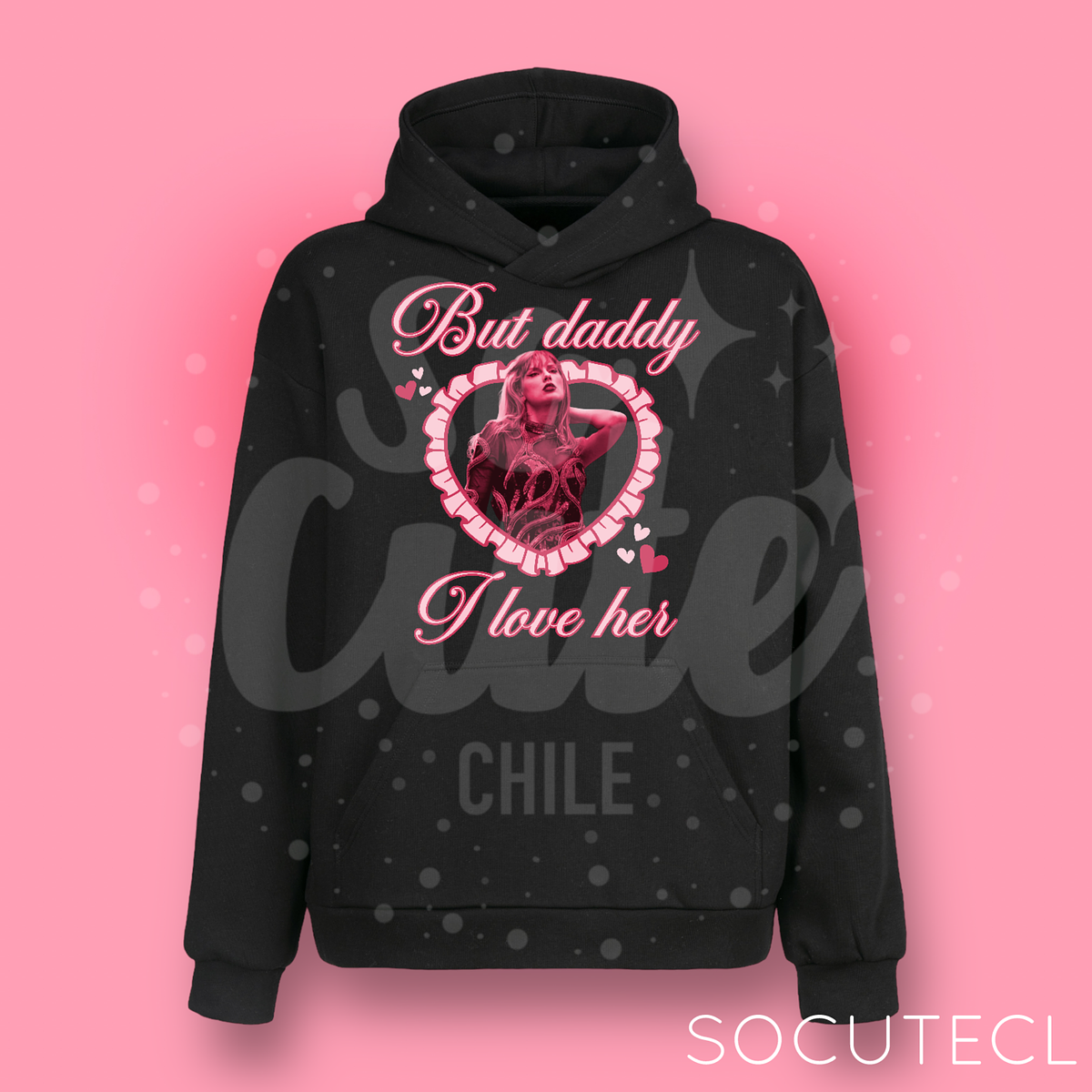 POLERON CANGURO TAYLOR SWIFT BUT DADDY I LOVE HER