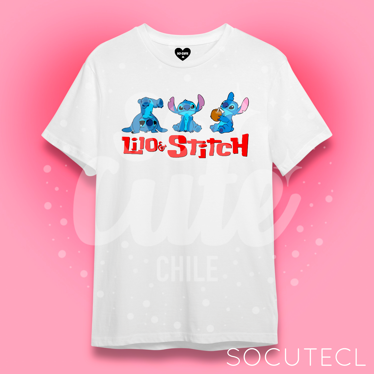 POLERA LILO & STITCH