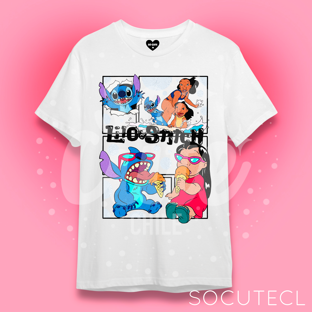 POLERA LILO & STITCH