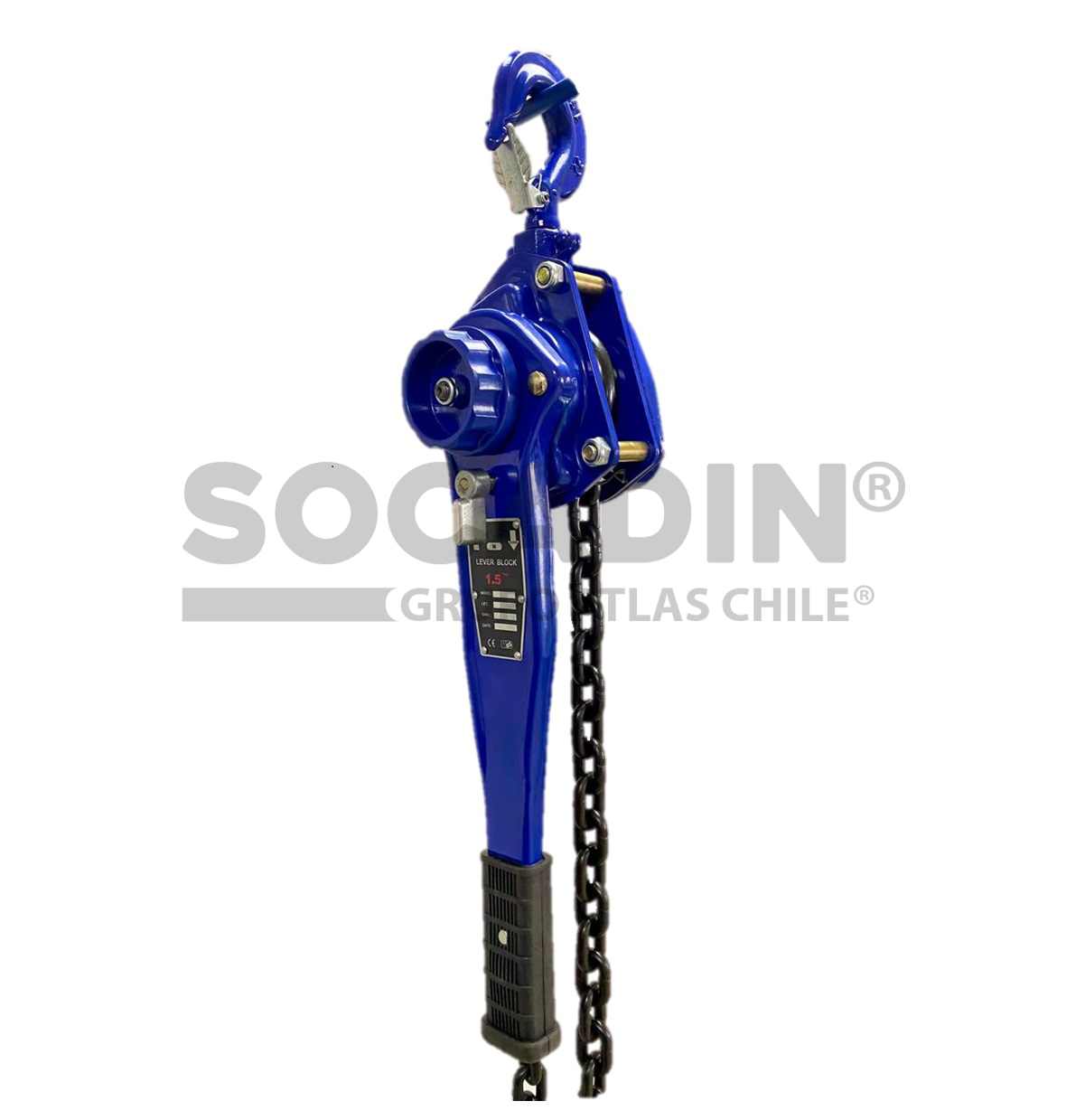 Tecle Palanca 1.5 Ton. 1.5 Mts. - L0064