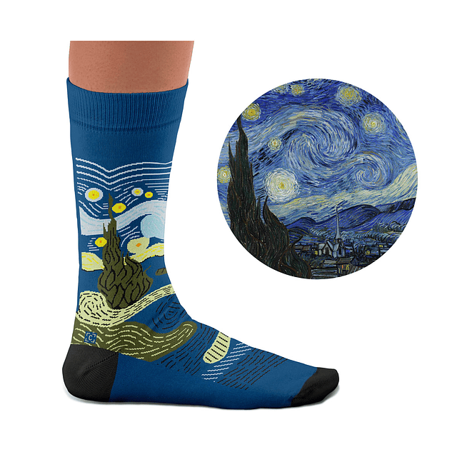 VAN GOGH - STARRY NIGHT SOCKS