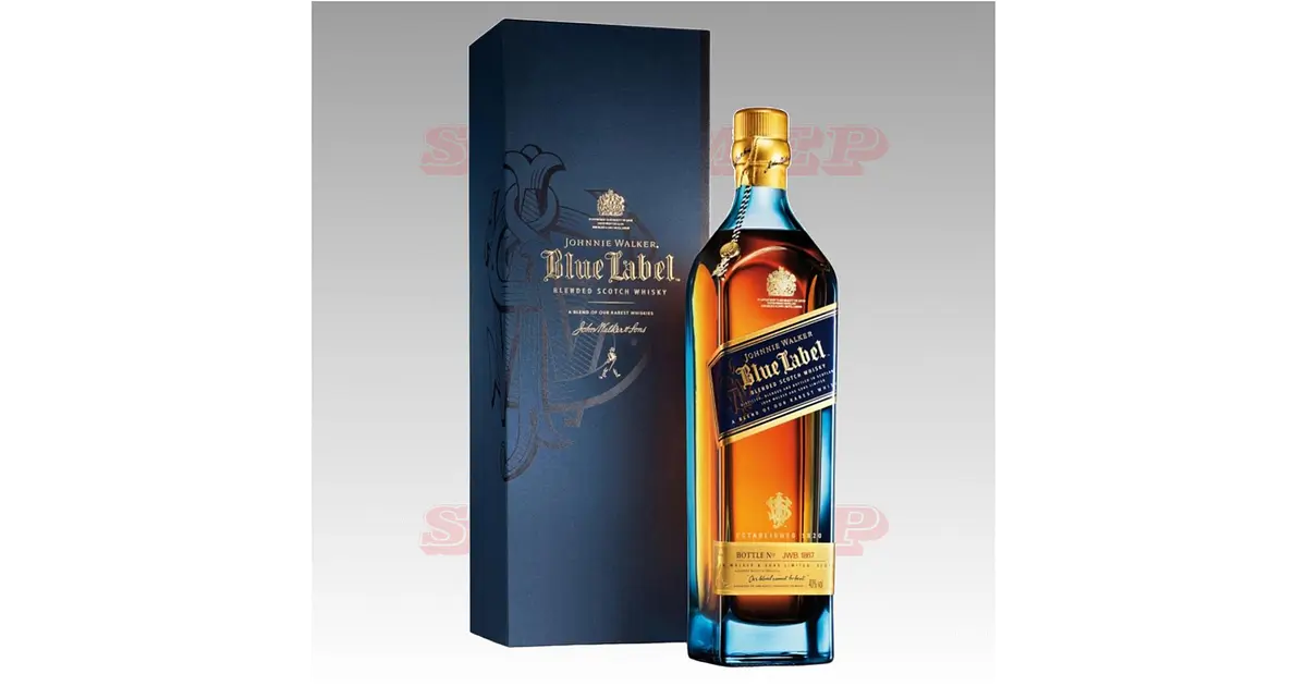 Whisky Johnnie Walker Etiqueta Azul 750cc