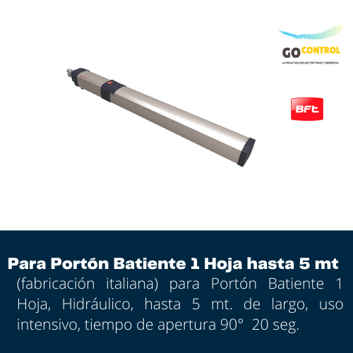 KIT BFT GIUNO ULTRA BT A 50 1 HASTA 5 METROS