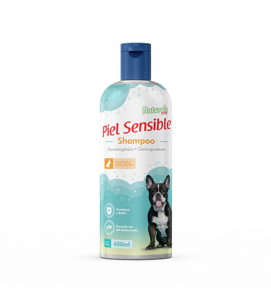 Shampoo Perro Piel Sensible 400 ml. Naturale for Pets