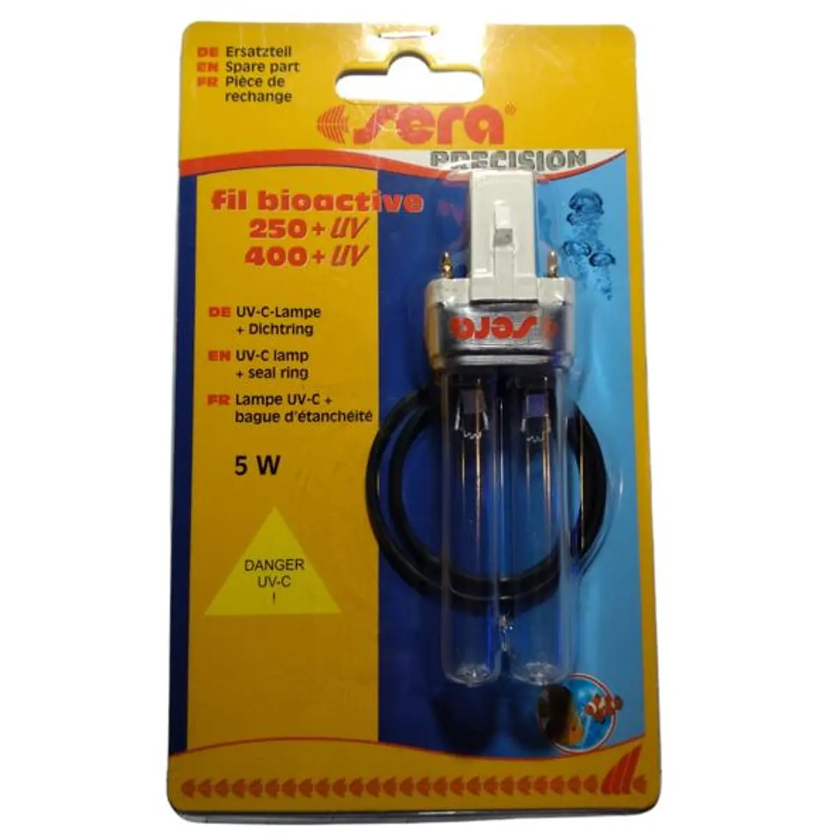 Sera Uv 5 Watts Filtro Bio Active 250 y 400