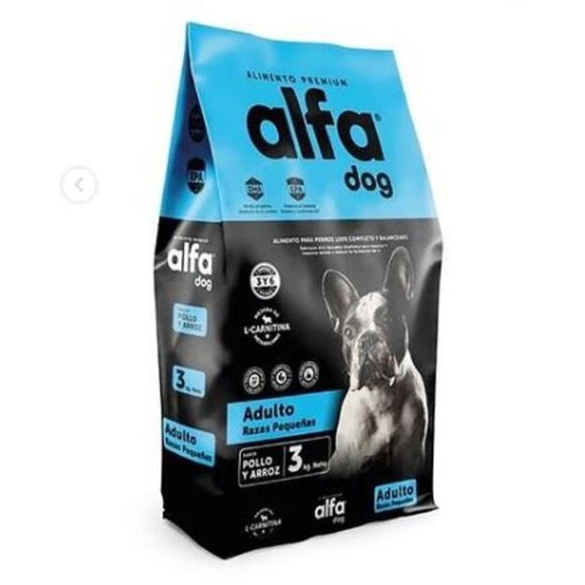 Alfa Dog Premium Adulto Raza Pequeña 3 kg