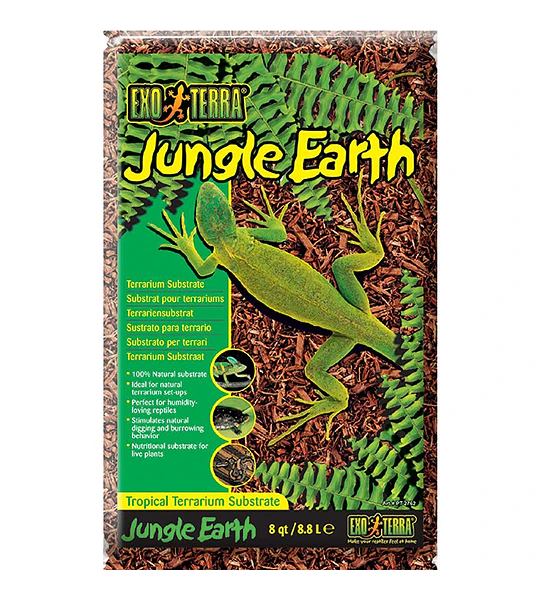 Sustrato Terrarios Tropicales 8,8 lt. Jungle Earth Exo Terra
