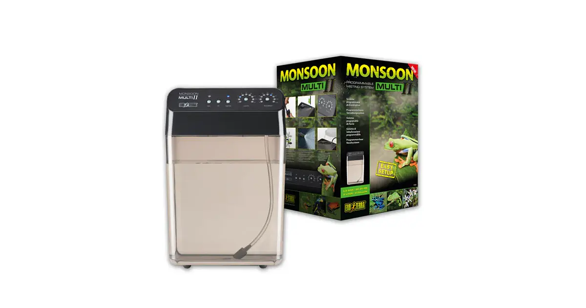 Monsoon Multi II 8 lt Exo Terra - Nebulización Programable