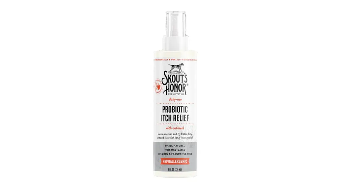 Spray Probiotic Itch Relief Skout's Honor 236 ml.