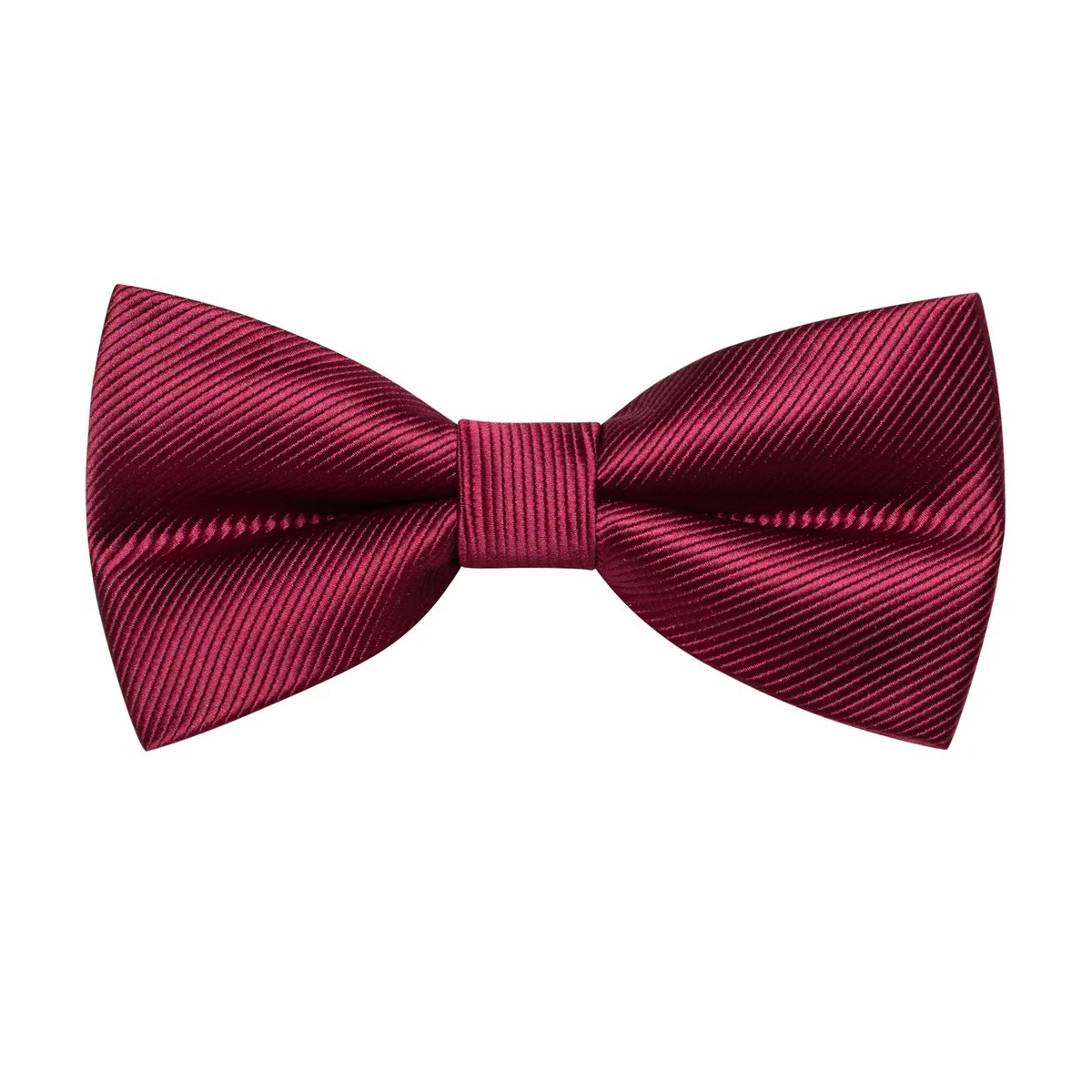 Set Corbatín, paño y colleras. Modelo Vinotinto Classic