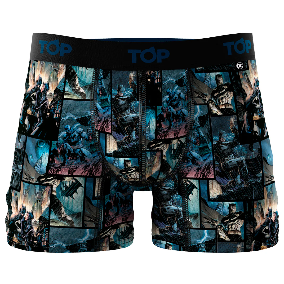 TOP Boxer Medio Microfibra DC Batman Pack 3