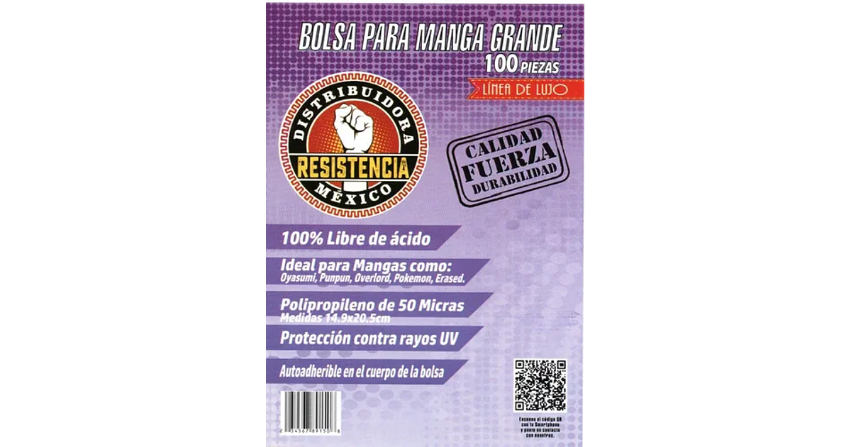 Bolsa Manga Grande Línea Lujo 100 Piezas Resistencia